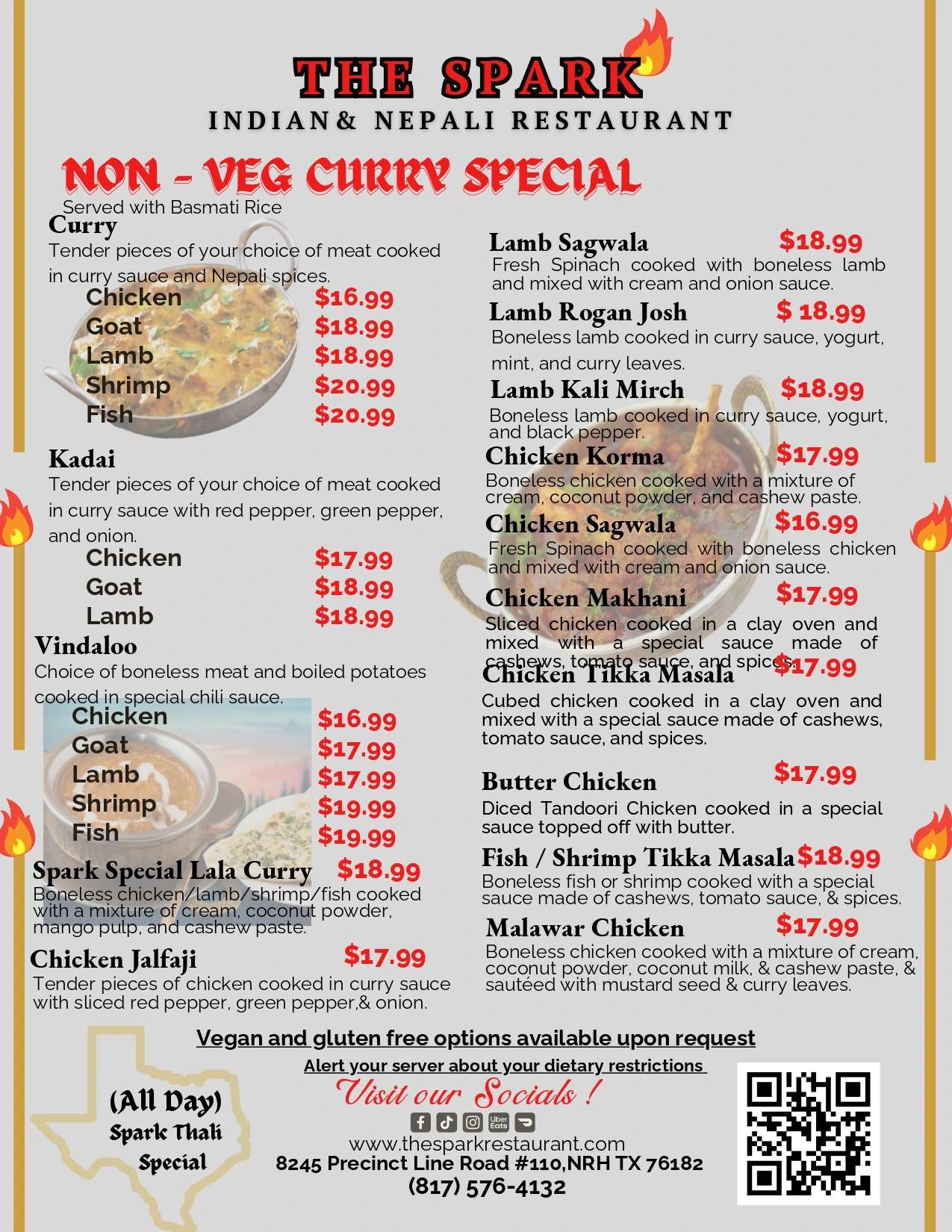 The Spark Indian & Nepali cuisine